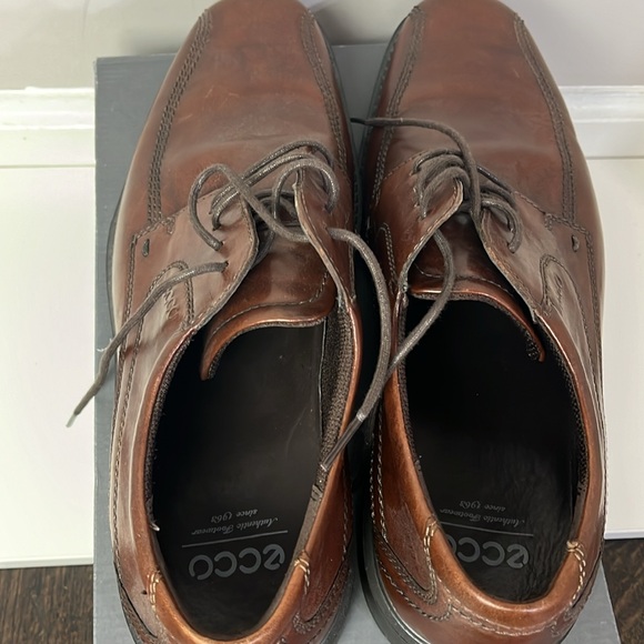 Ecco | Shoes | Ecco New Jersey Lace Up Leather | Poshmark